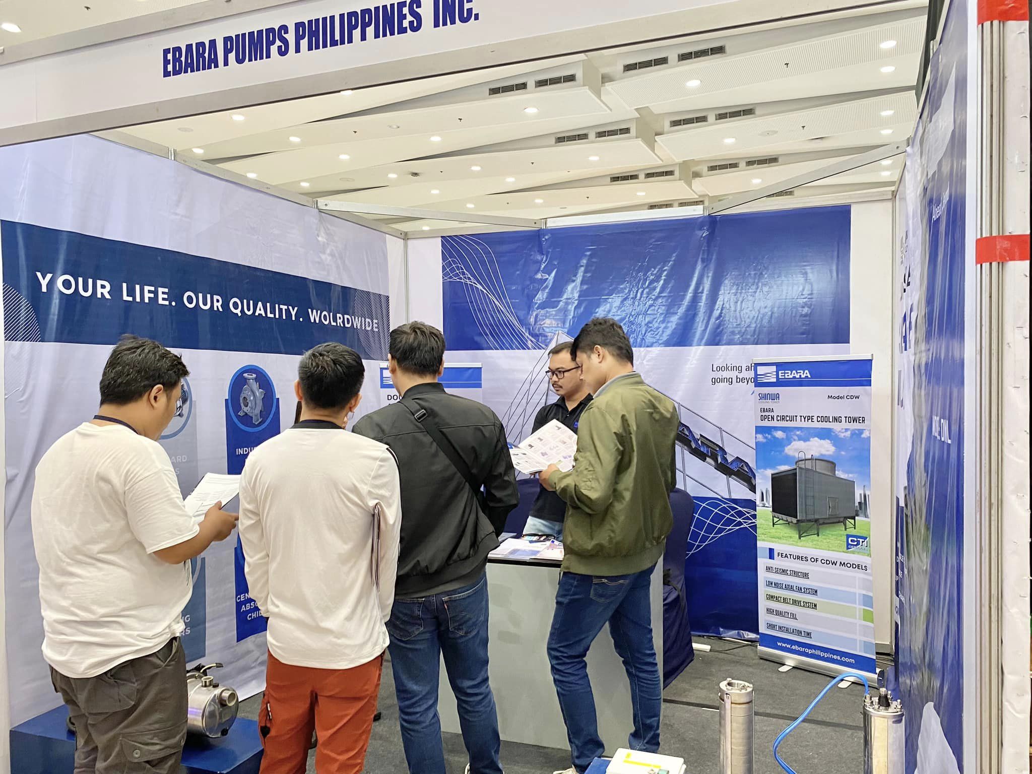 Ebara Pumps Philippines, Inc. (EPPI) built networks at the 29th CebuCON ...