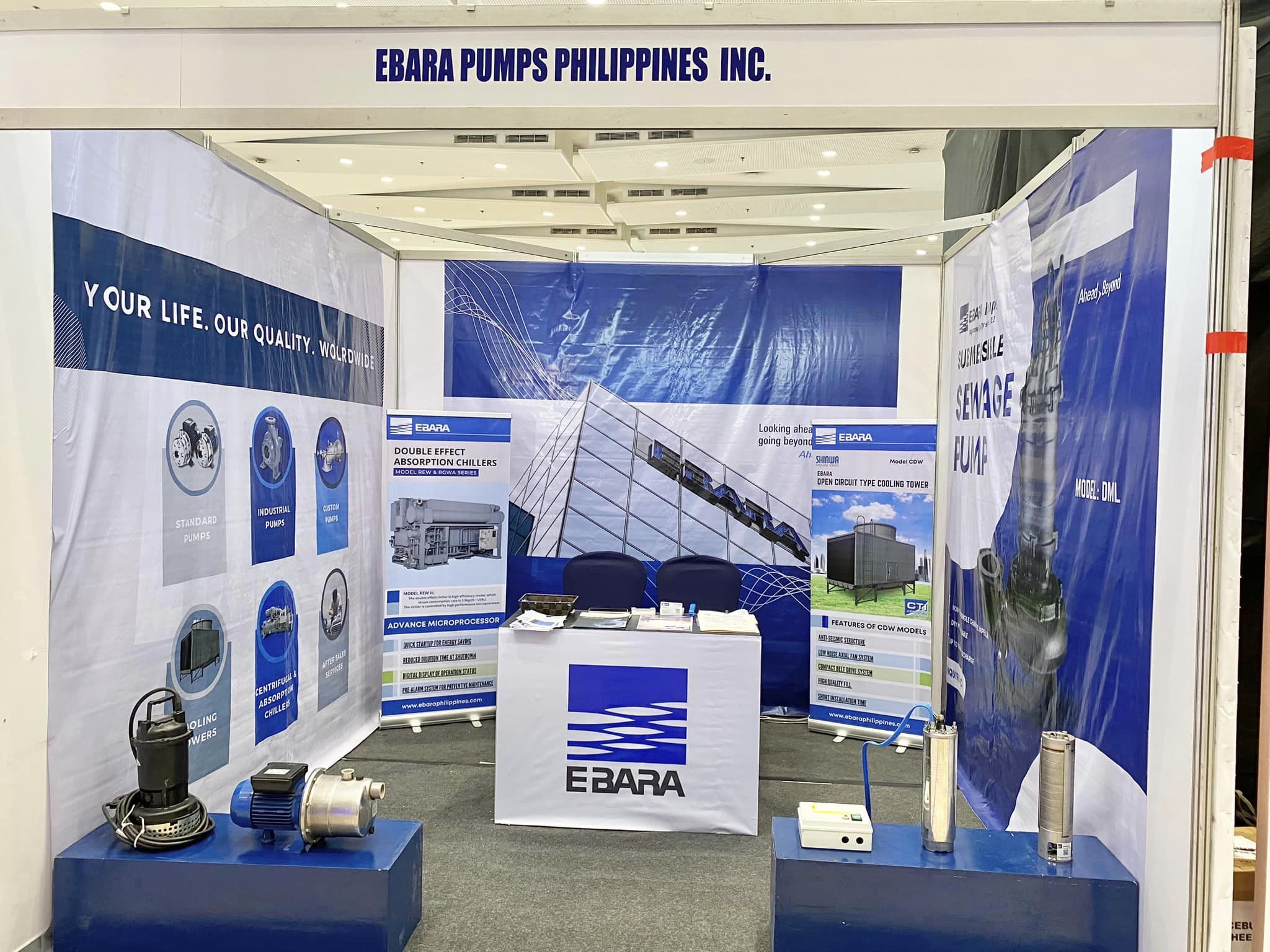 Ebara Pumps Philippines, Inc. (EPPI) built networks at the 29th CebuCON ...