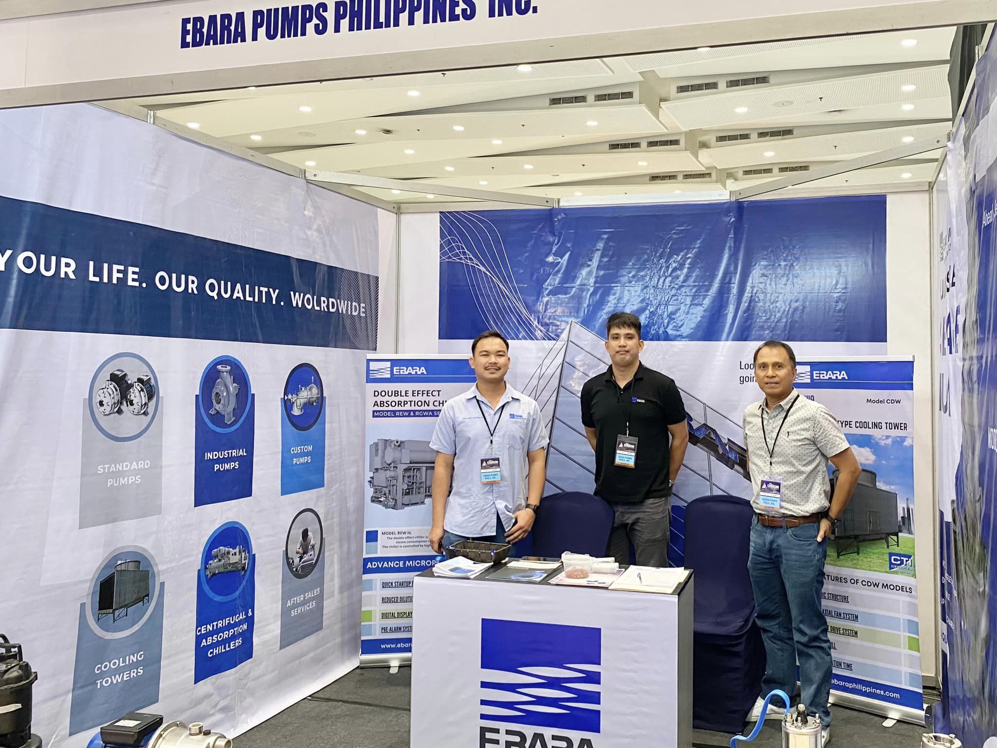 Ebara Pumps Philippines, Inc. (EPPI) built networks at the 29th CebuCON ...